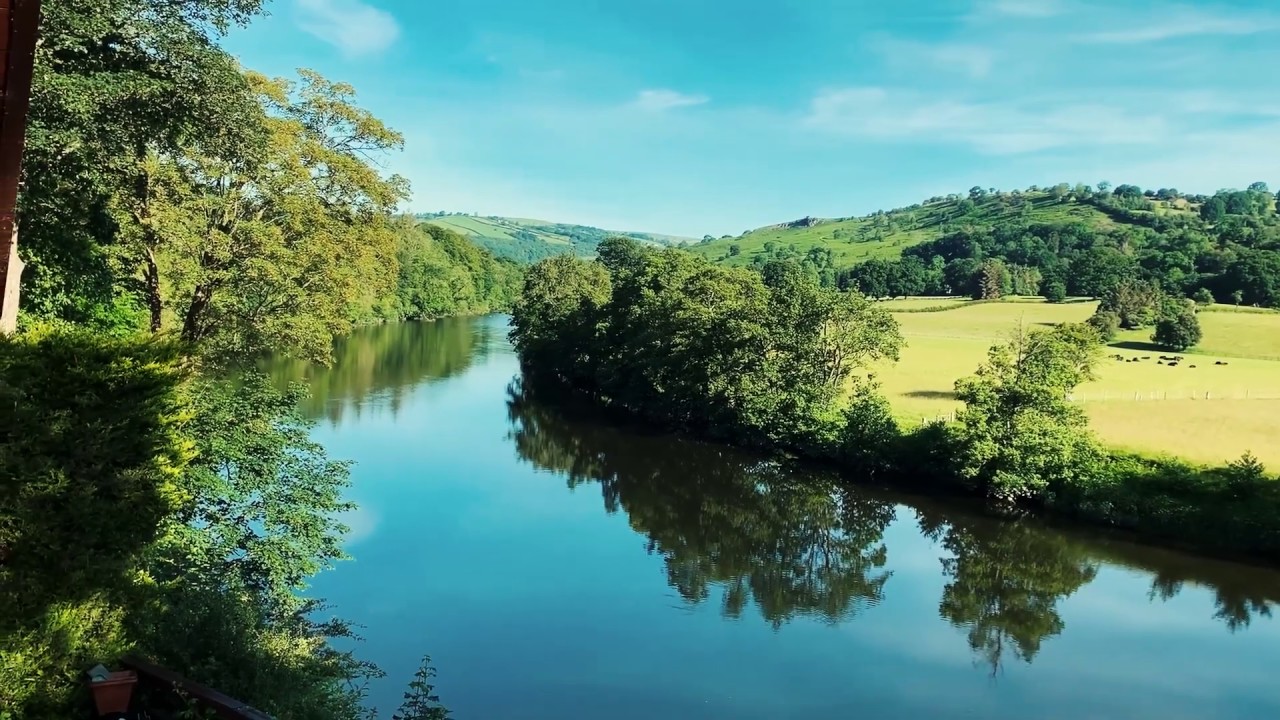 The extraordinary riverside views of TY PERLLAN - YouTube