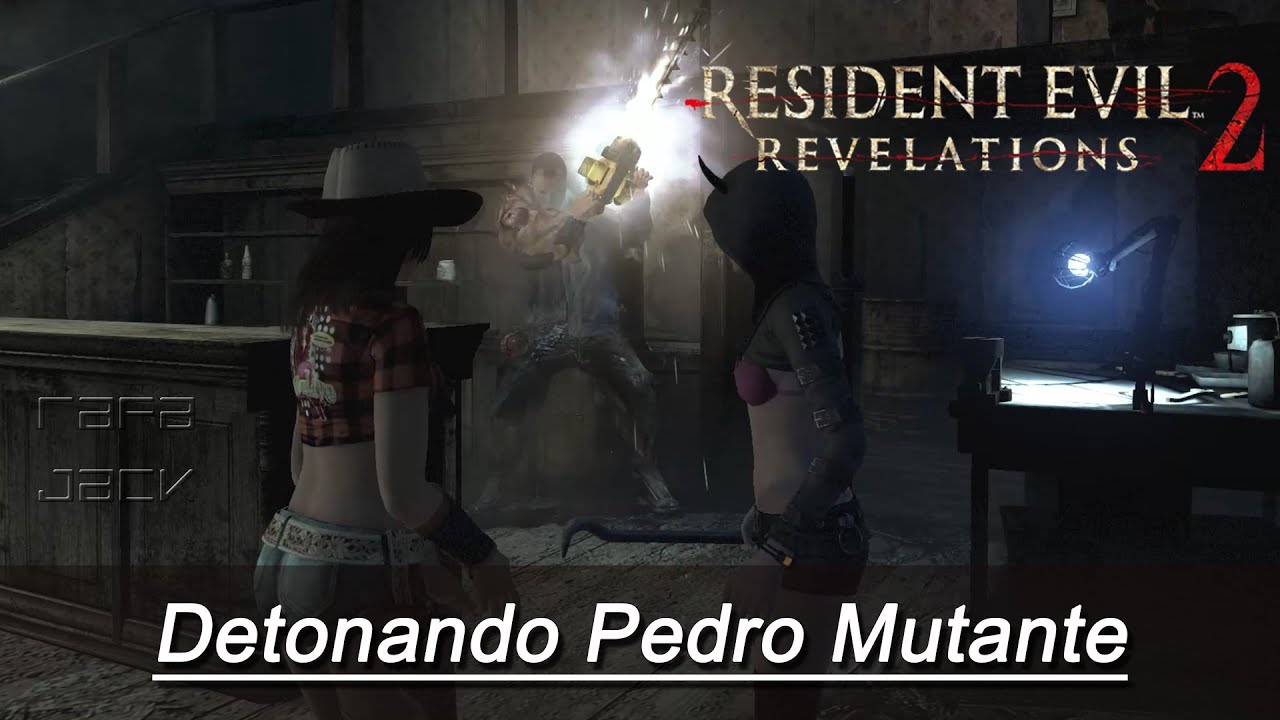 Resident Evil: Revelations 2 - Detonando Pedro Mutante - YouTube