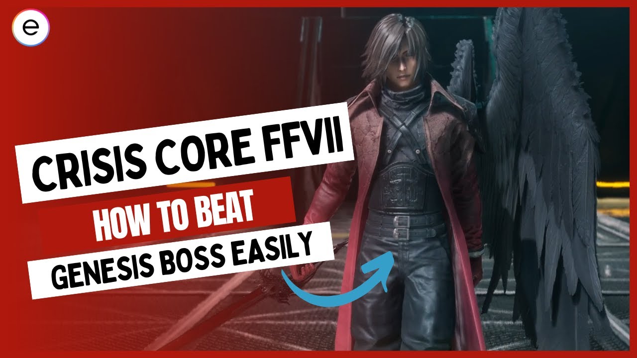 Crisis Core Reunion FFVII: How To Defeat Genesis Boss Easy - YouTube