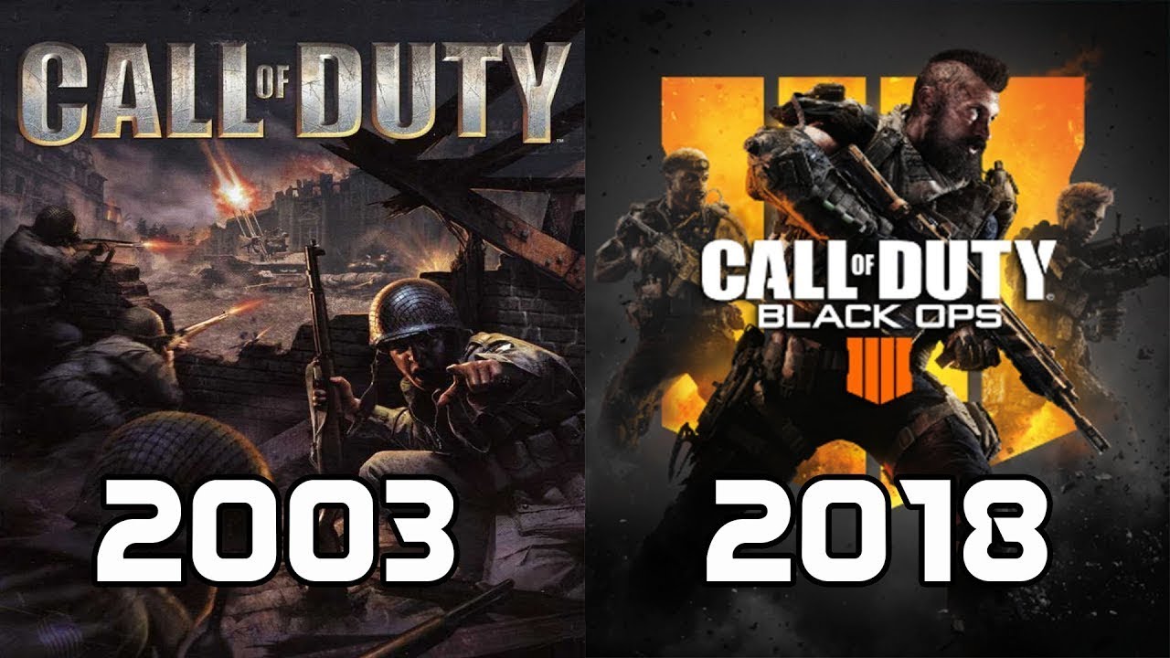Evolução dos Jogos de Call of Duty 2003-2018 - YouTube