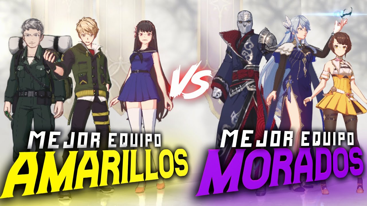 MEJOR TEAM AMARILLO vs MEJOR TEAM MORADO! Tower of God: New World - YouTube