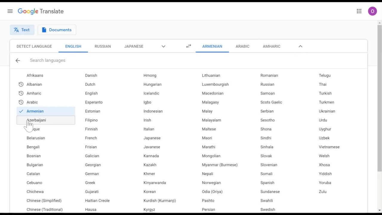 Google translate in all languages -- PLEASE SUBSCRIBE! (part 1) - YouTube