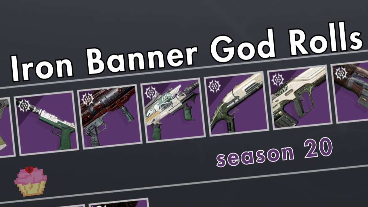 Iron Banner God Roll Guide (Season 20) - YouTube