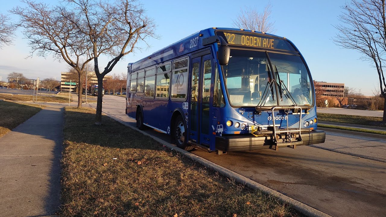 Ride On Pace Bus 2011 ElDorado National EZ-Rider II BRT 2827 On Rt 722 ...