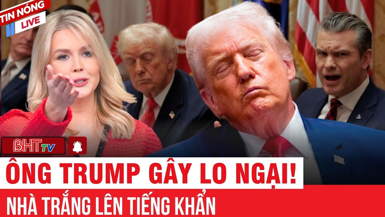 🔴Tin NÓNG Nước Mỹ: Hậu Lùm Xùm Ông Trump “Lim Dim” - Có dấu hiệu đáng ...