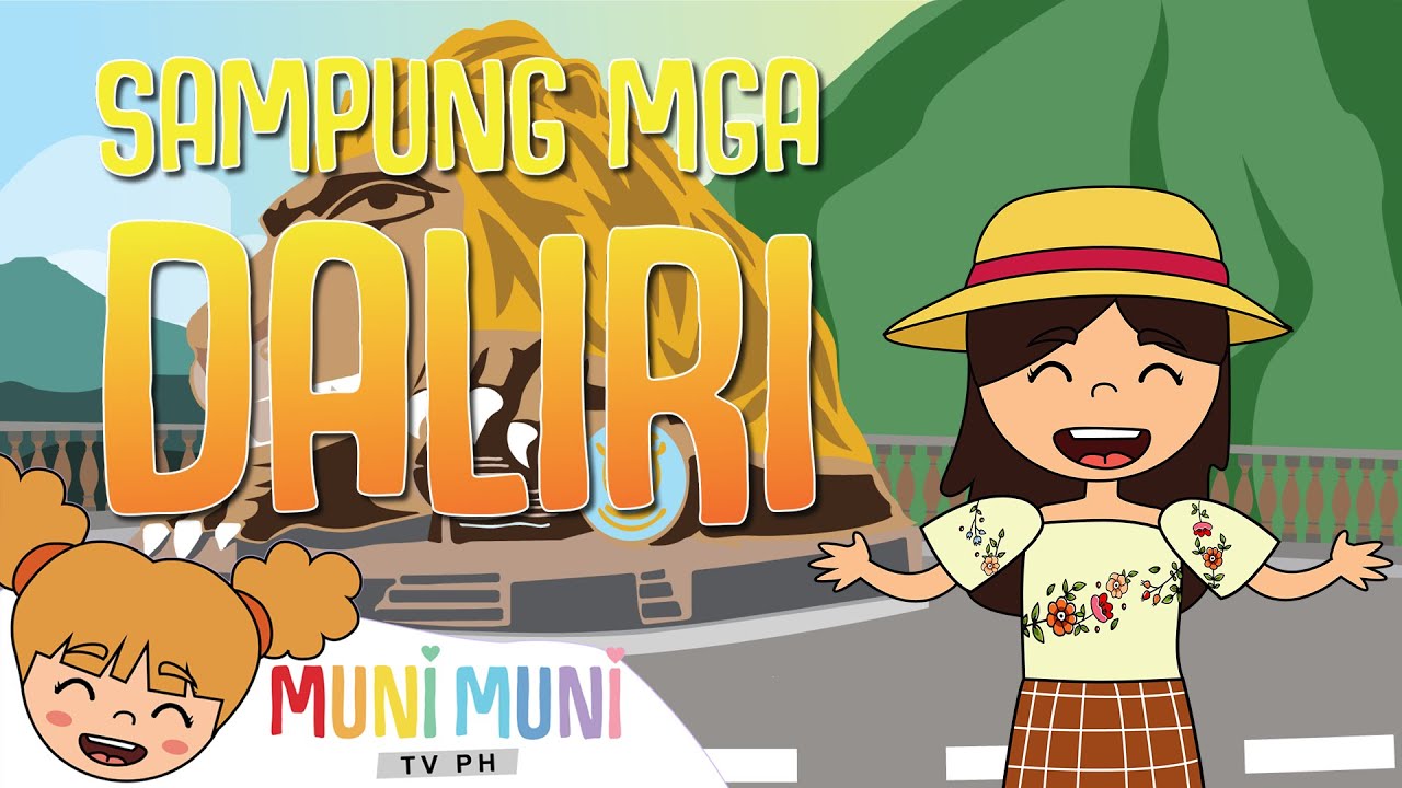 SAMPUNG MGA DALIRI | Filipino Folk Song and Nursery Rhymes | Muni Muni ...