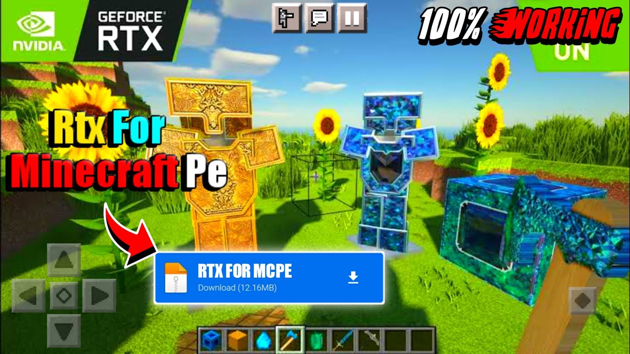 How to Download ULTRA RTX GRAPHICS in MINECRAFT PE | Rtx for minecraft ...
