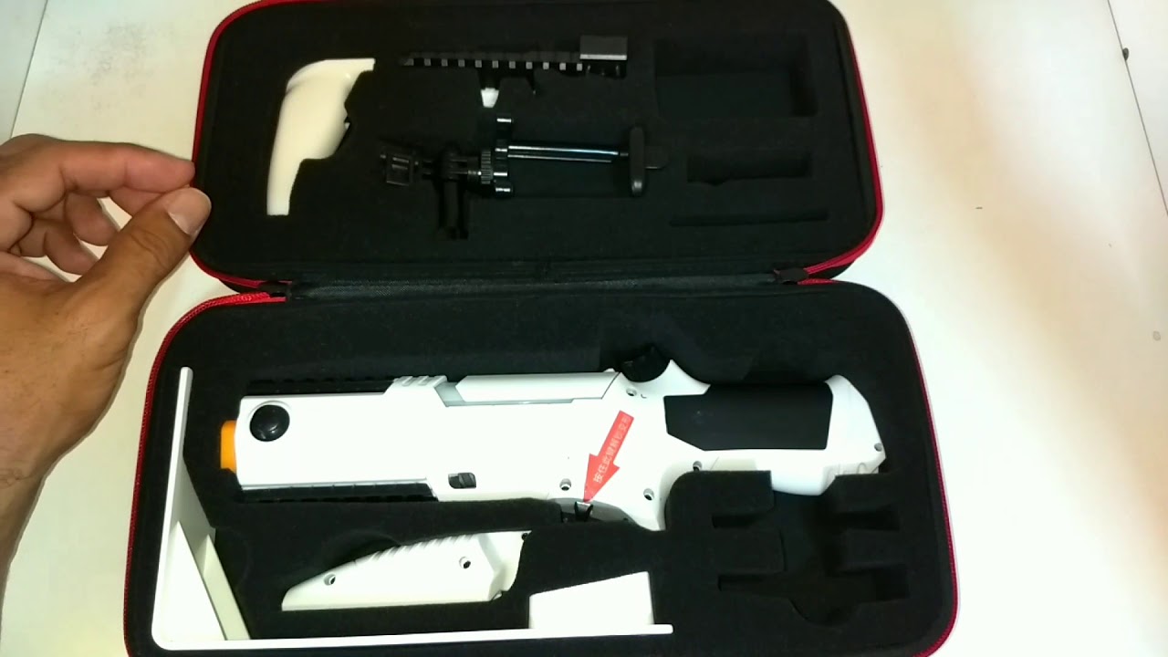 Unboxing: O melhor controle em forma de arma (pistola), pp gun mini ...