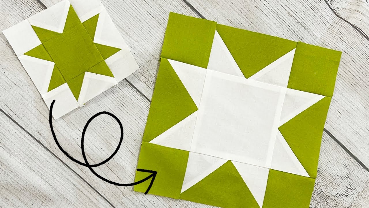 How To Change The Size Of A Quilt Block Make A Block Any Size With How To Change The Size Of A Quilt Block Make A Block Any Size With