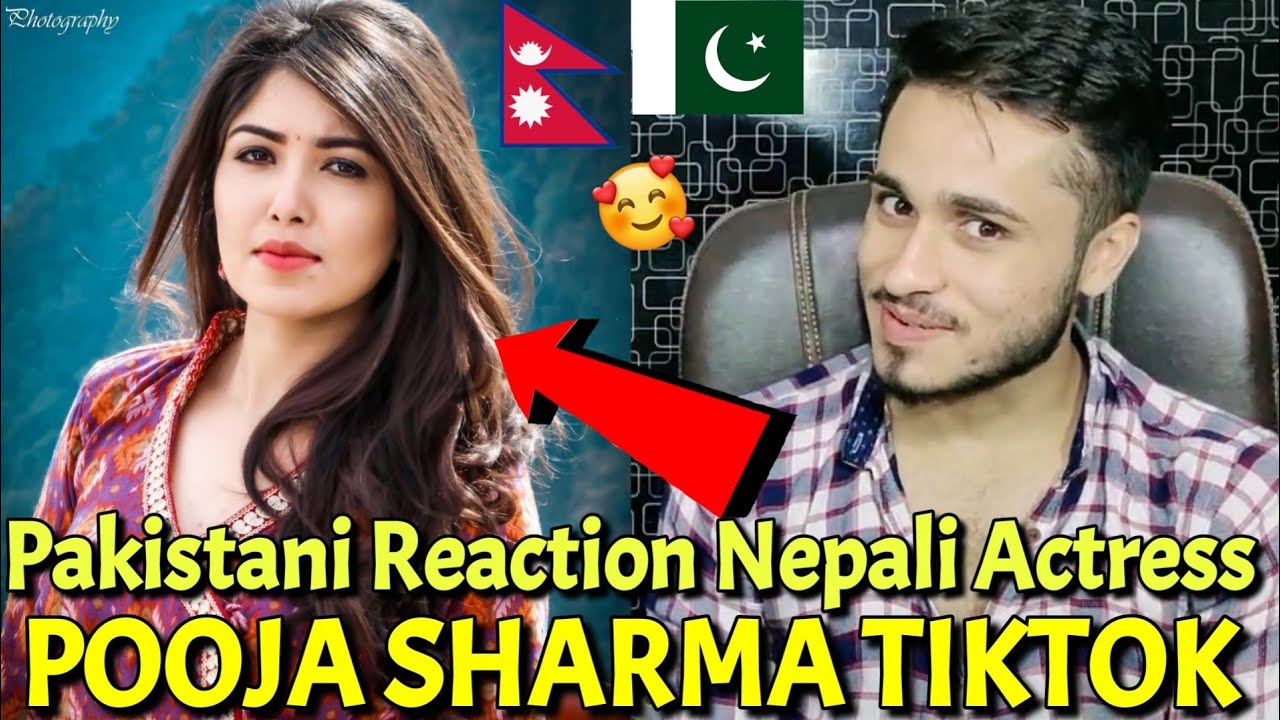Pakistani React On Beautiful Nepali Actress POOJA SHARMA TIKTOK VIDEOS ...