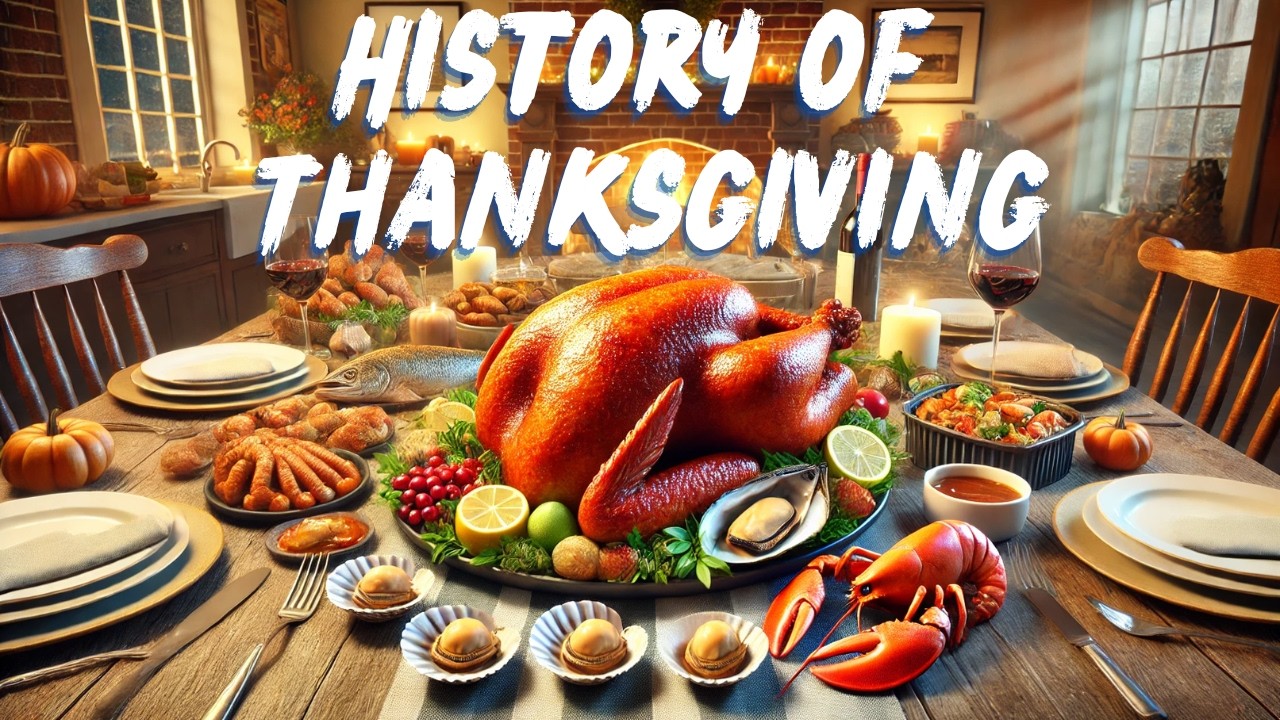 🦃 Uncover the Fascinating History of Thanksgiving and Turkeys! 🍁 - YouTube