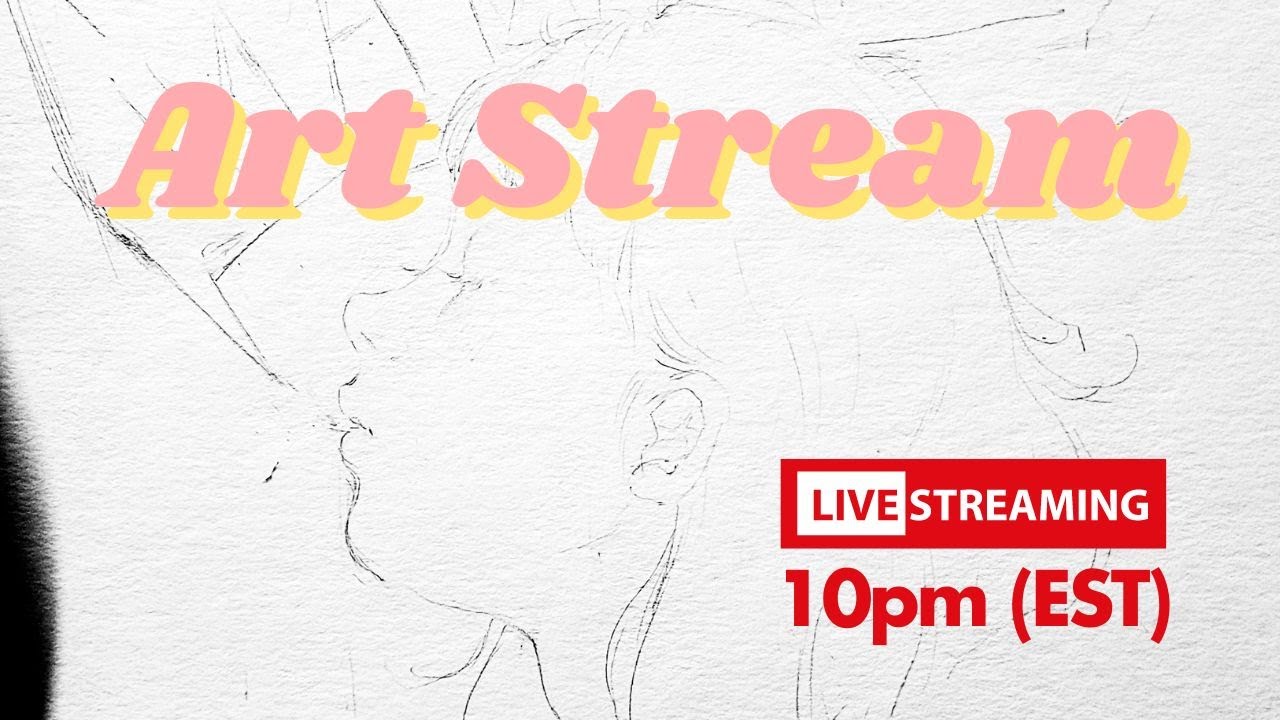 8th Live Drawing Stream: New Art, New Medium - YouTube
