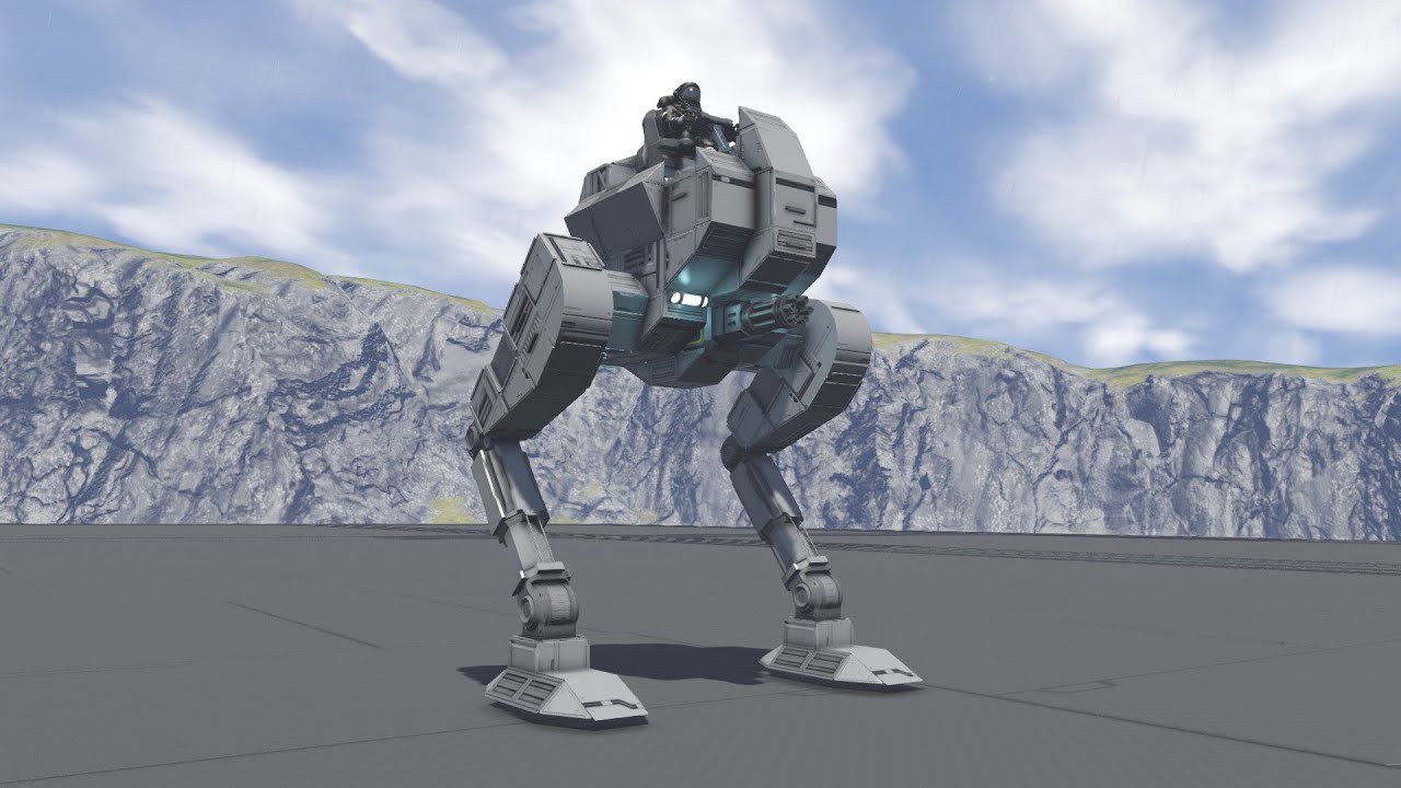 Scout Walker - Space Engineers - YouTube