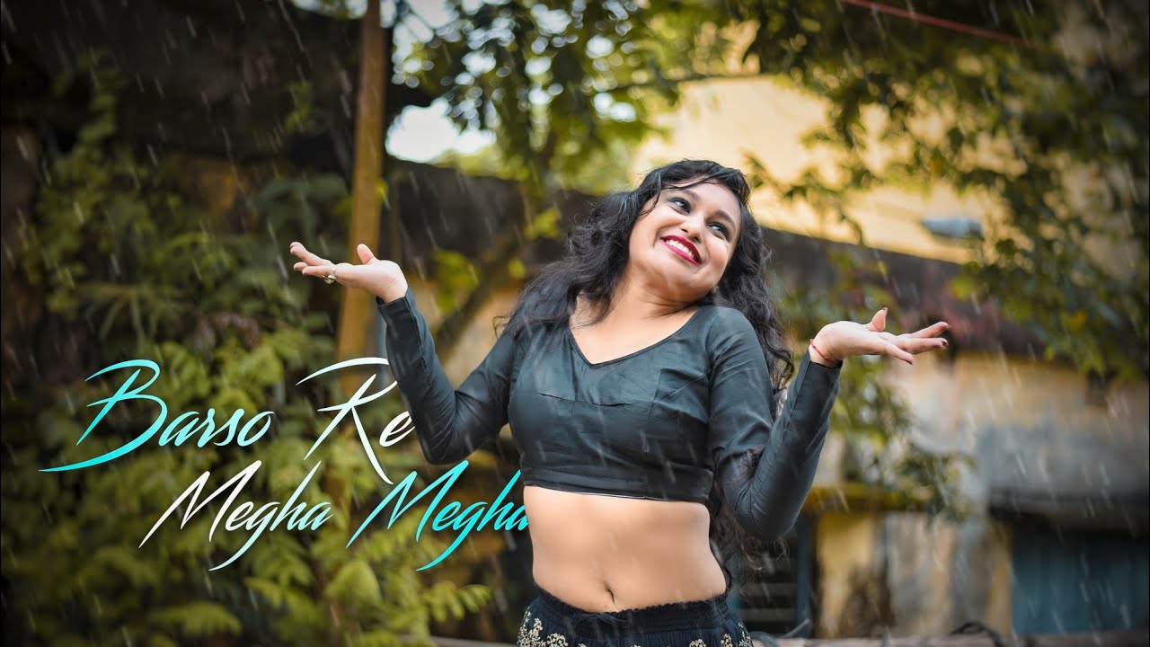 Barso Re Megha Megha - Guru | SHREYA GHOSHAL | Dance wid Megha ...
