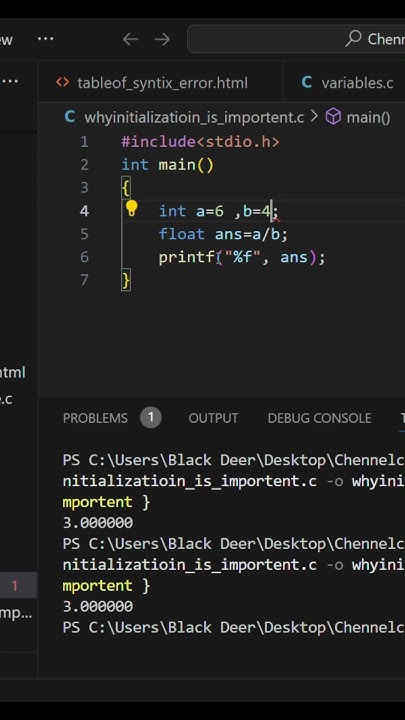 Coding tips how to initialize #coding #learncodingeasily #cprogramming - YouTube