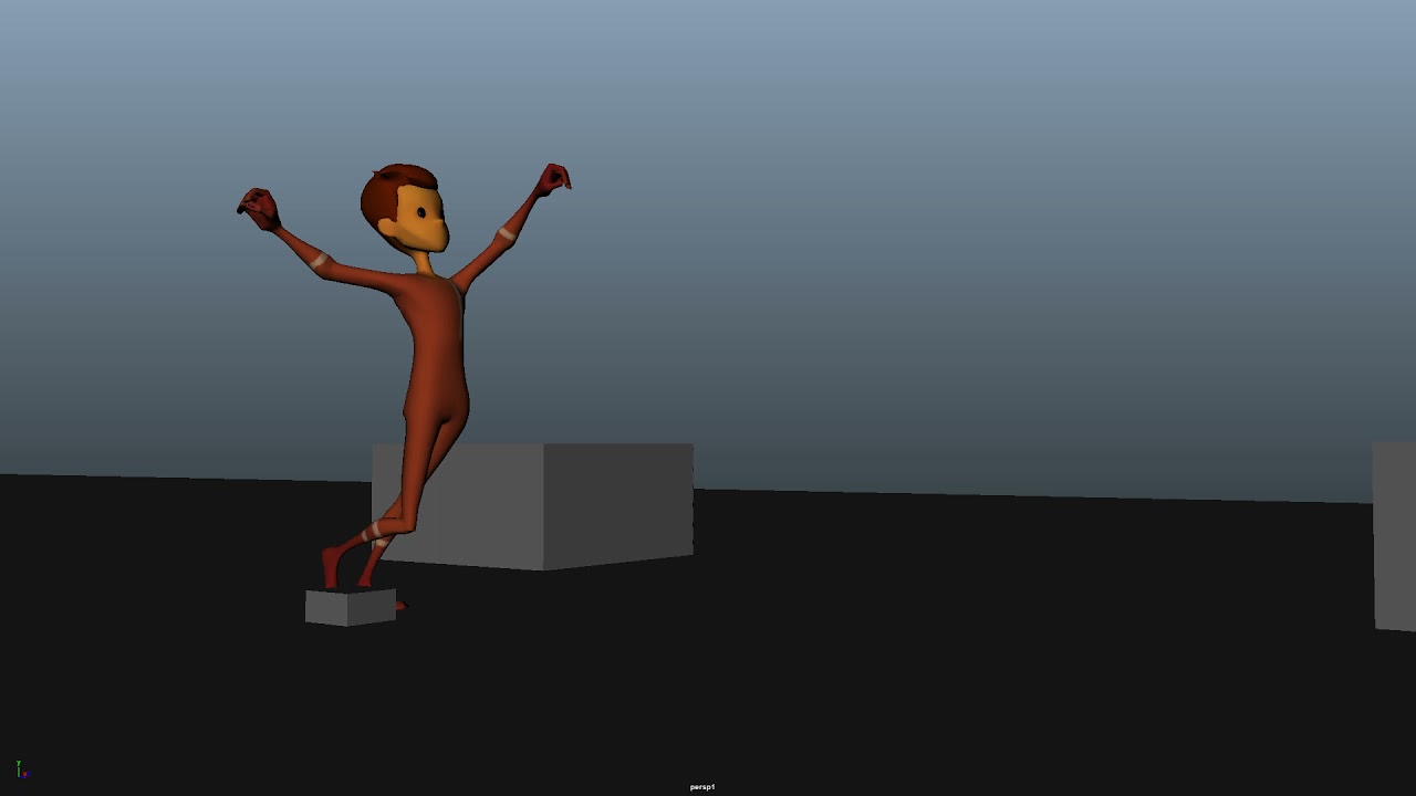 Stewart Rig Walk Cycle Animation - YouTube