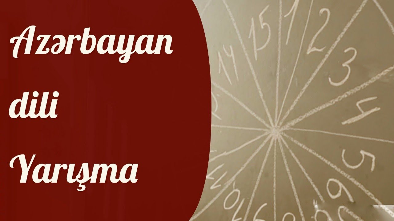 Azərbaycan dili 6-cı sinif qaydalar - Yeni yarışma - YouTube