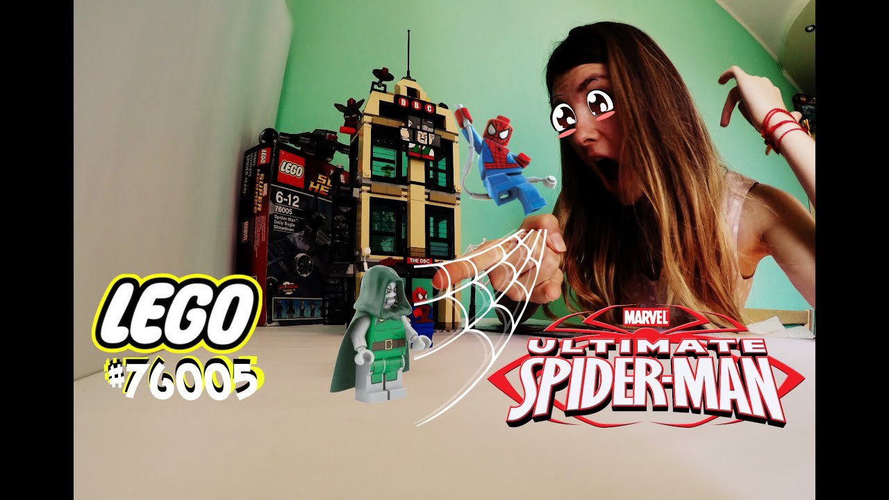 Lego 76005 Spiderman Daily Bugle Showdown Unboxing & Review - YouTube