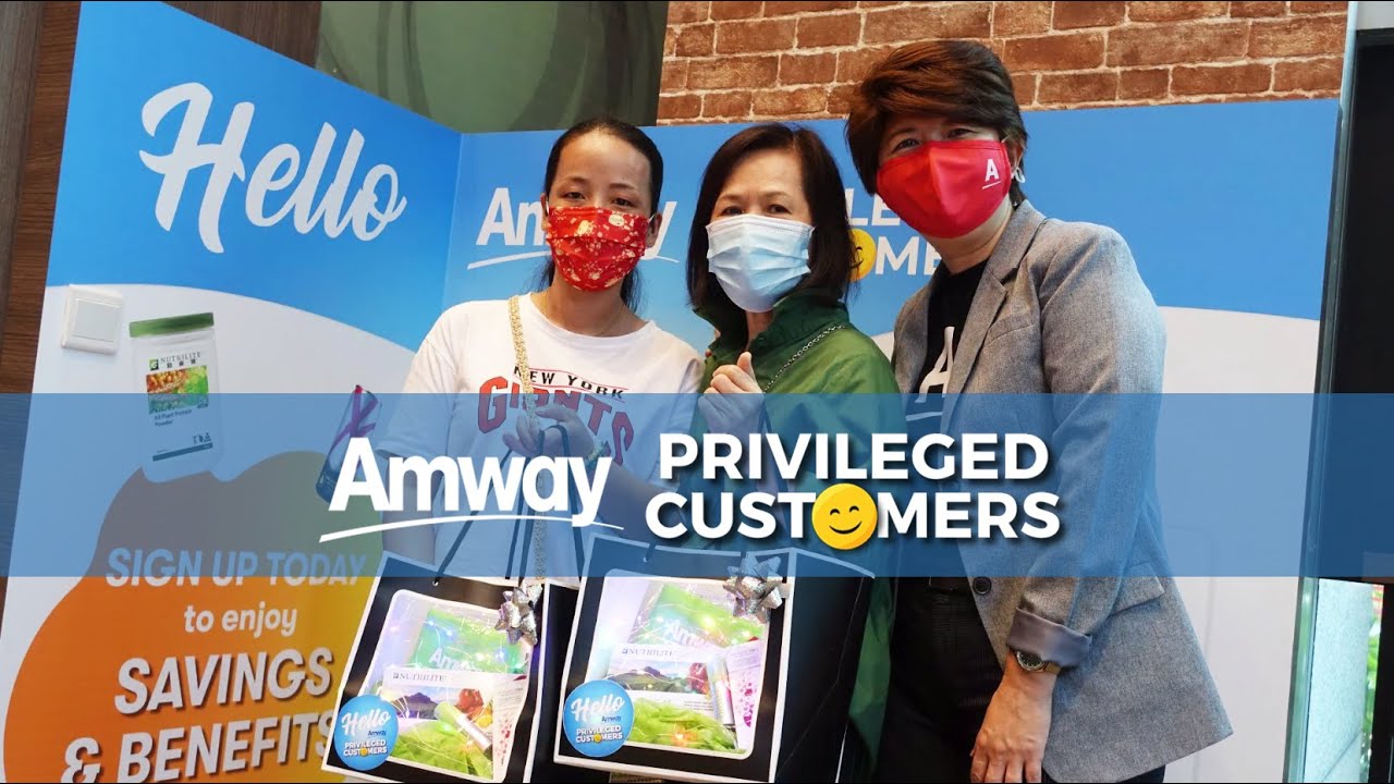 First Amway Privileged Customer - YouTube