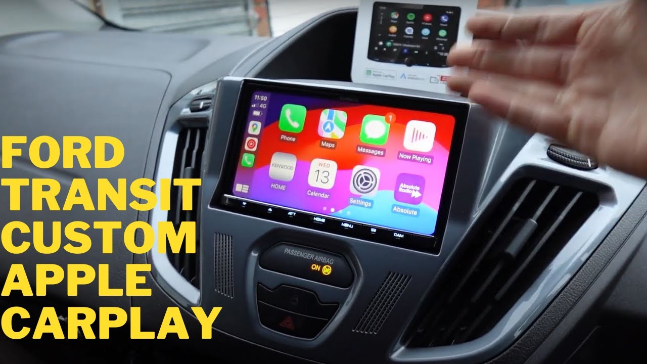 Ford Transit Custom Apple CarPlay & Android Auto - YouTube