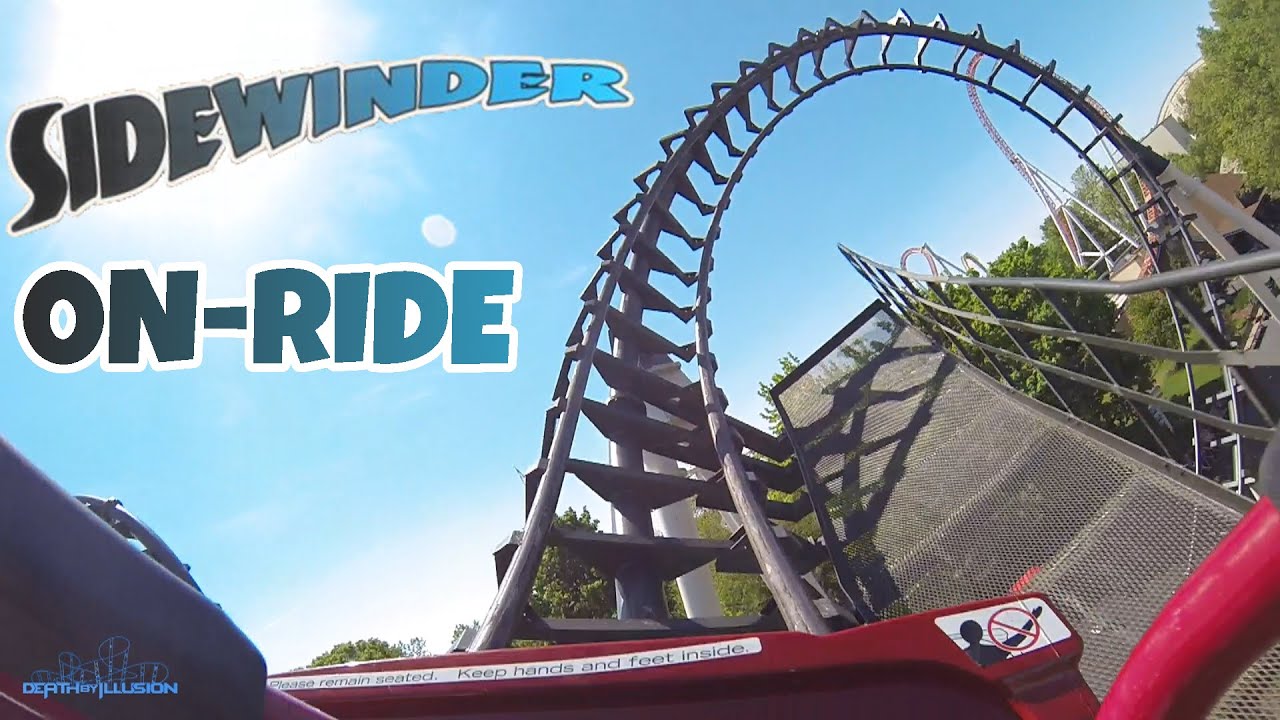 Sidewinder On-ride Front Seat (HD POV) Hershey Park - YouTube