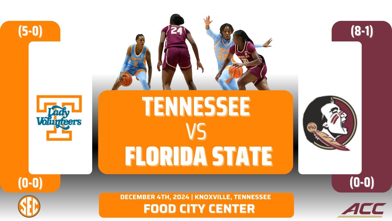 Tennessee vs Florida State | 2024 ACC/SEC Challenge | 12.4.24 - YouTube