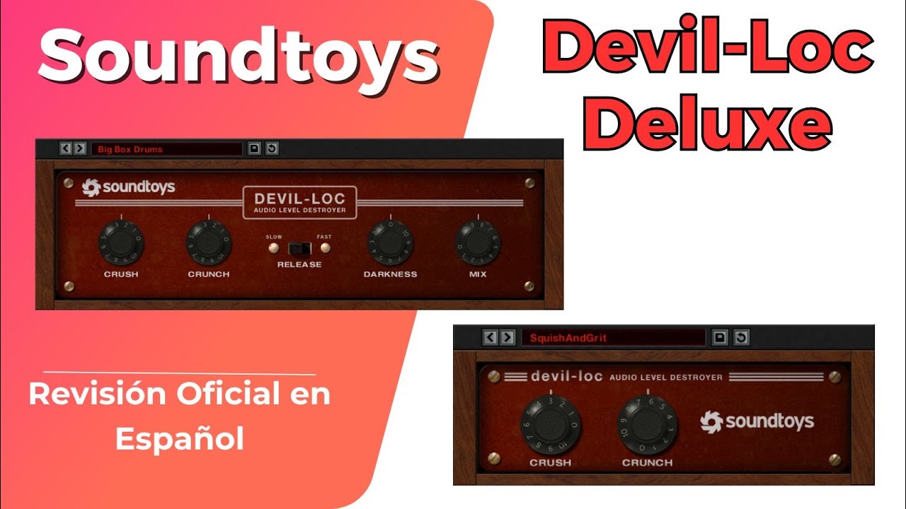 🎧Soundtoys Devil-Loc Deluxe🎧 -Revisión Oficial en Español- - YouTube