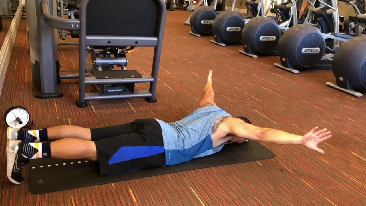 Prone Scapular Windmills - YouTube