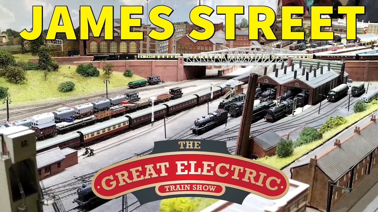 'JAMES STREET' N Gauge Model Railway - YouTube