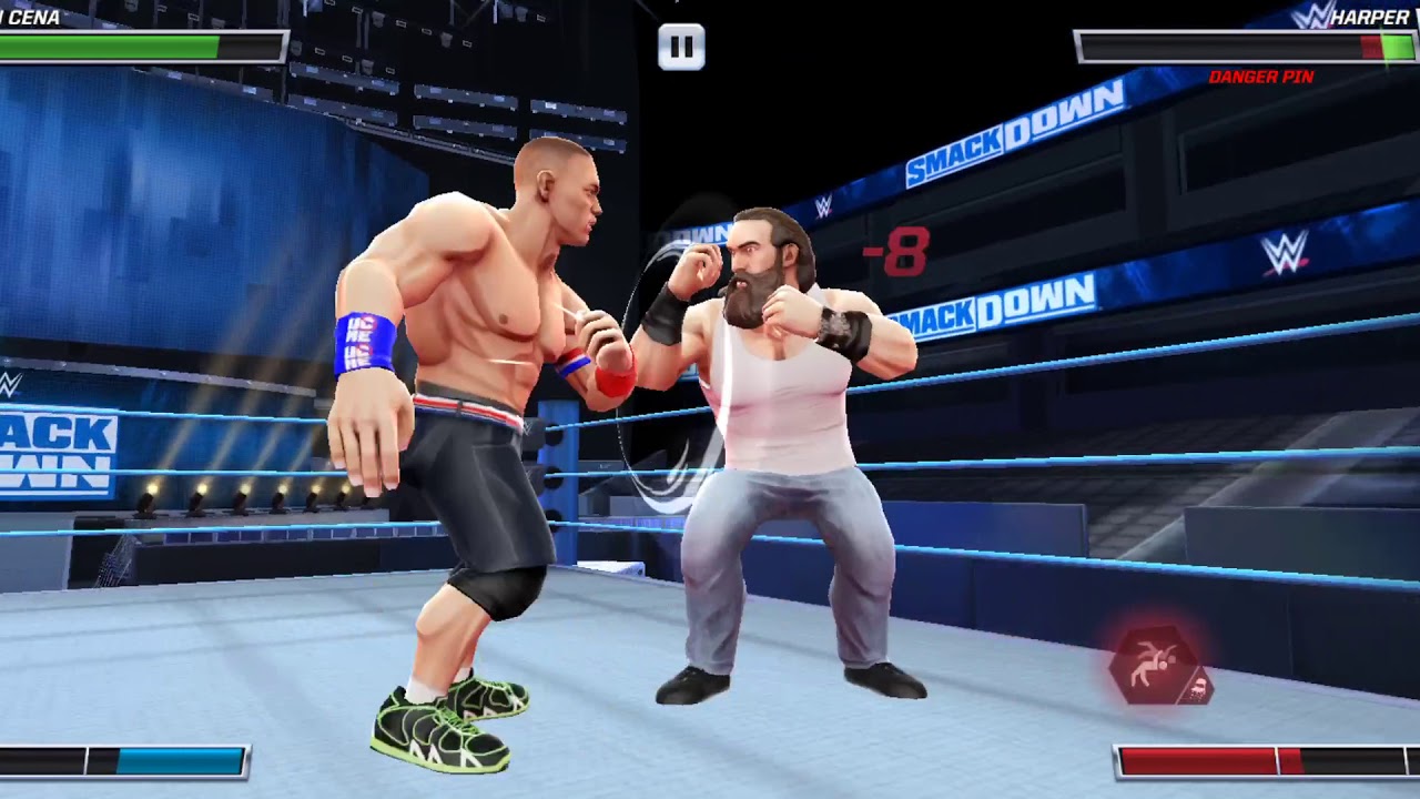 WWE android game - YouTube