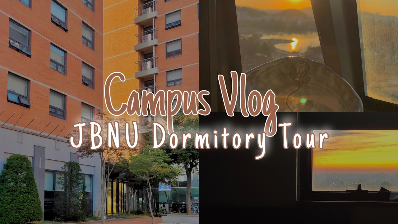 Dormitory Tour -Jeonbuk National University - YouTube