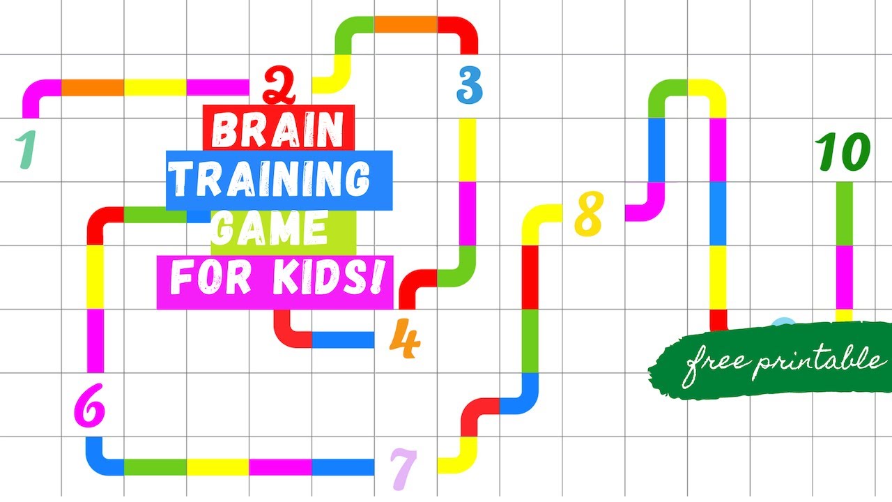 Smart game for kids 3-5 years - Free printable - YouTube