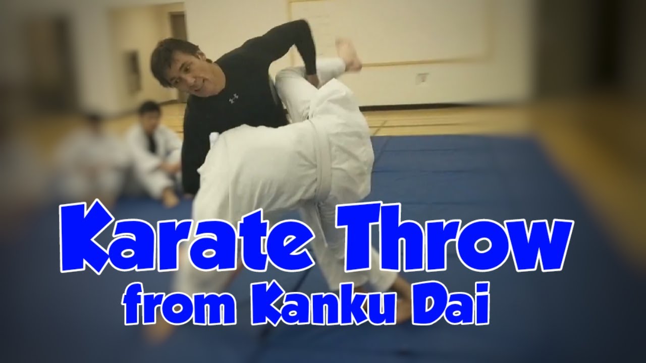 Karate Throw from Kanku Dai - YouTube