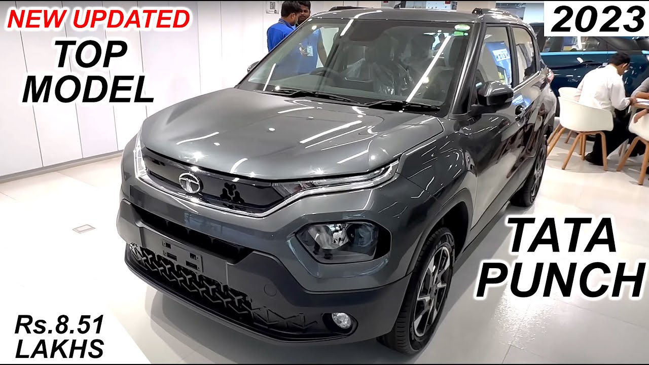 TATA PUNCH TOP MODEL | 5 STAR GNCAP RATING | Tata Punch Creative Review ...