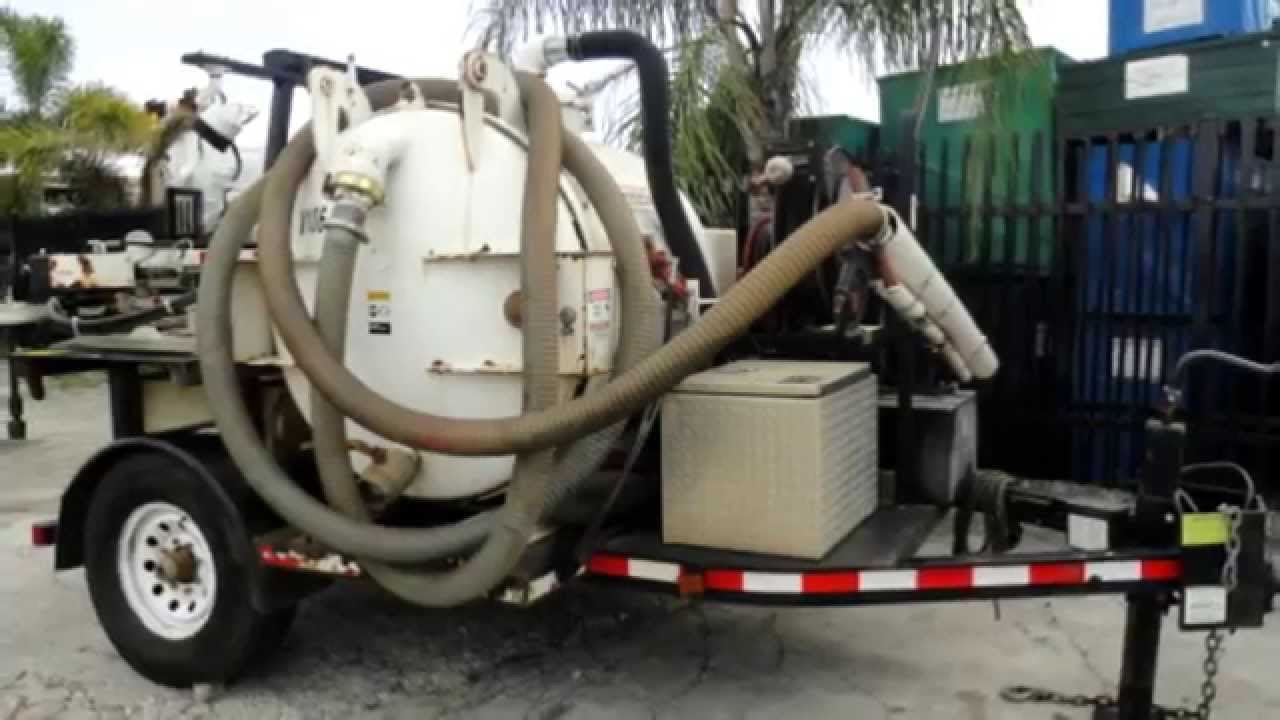 2009 WACHS GRAND LX Vacuum Trailer For Sale - YouTube