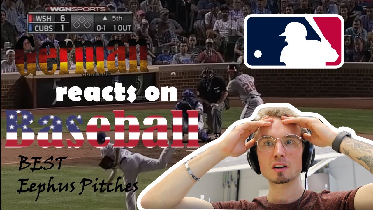 Crazy Baseball Pitches! GERMAN reacts on Best Eephus Pitches - AMERICAN ...