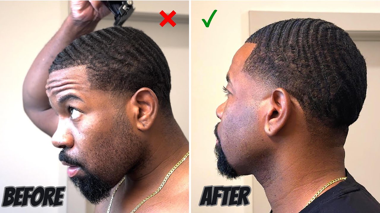 MID TAPER SELF-HAIRCUT TUTORIAL | NO ENHANCEMENTS | UNDER 8 MINS - YouTube