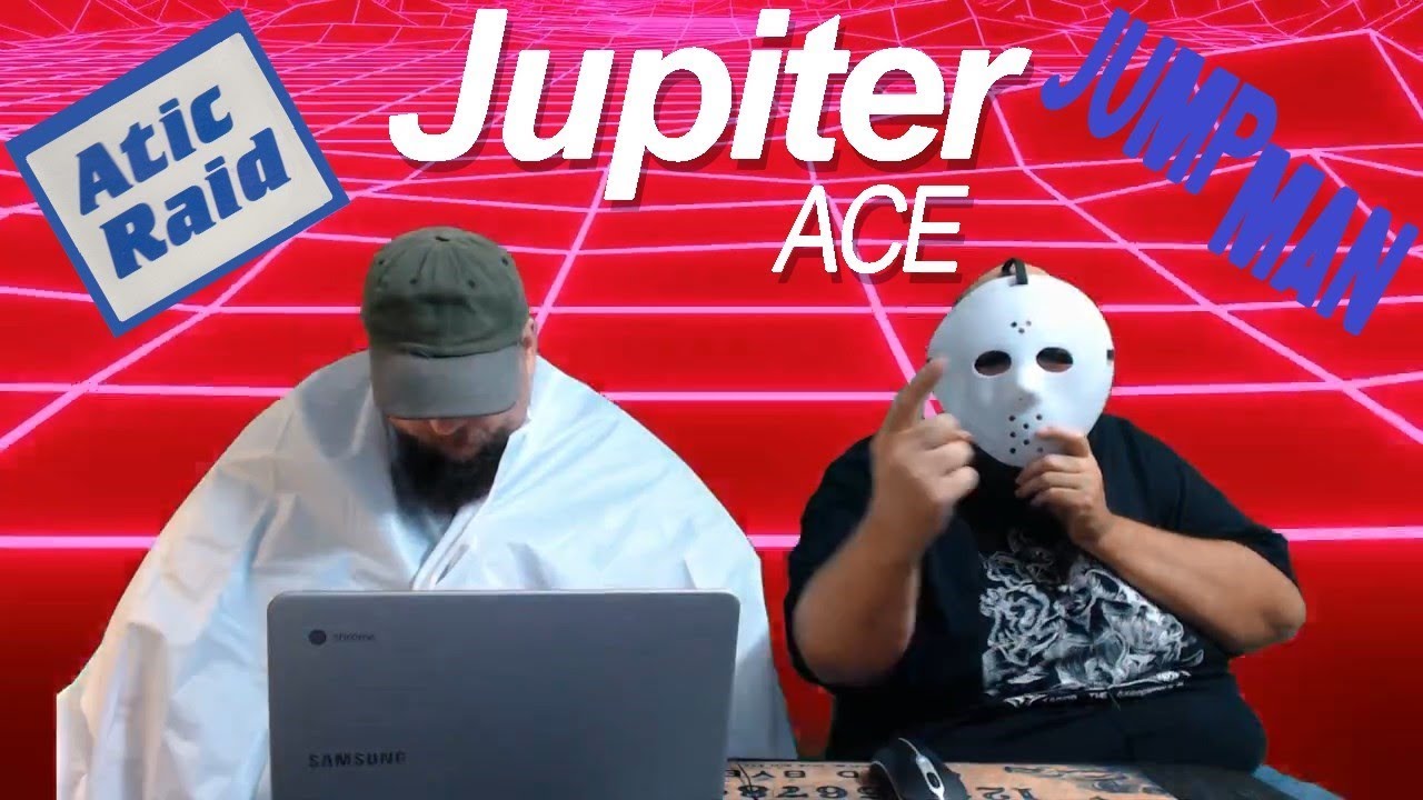 Jupiter Ace Computer - Jump Man and Atic Raid - ARG Presents 91 - YouTube