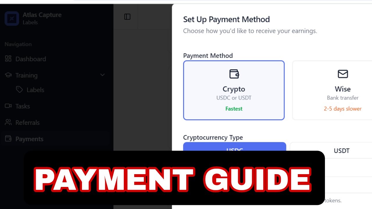 Atlas Capture Payment Setup How to Add Payment Method & Get Paid - YouTube