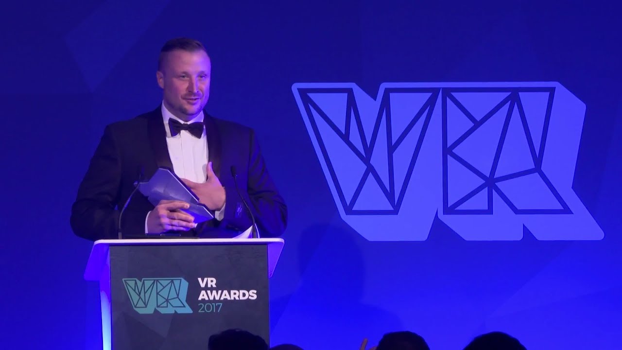 Innovative VR Company of the Year Winner 2017 acceptance speech - YouTube