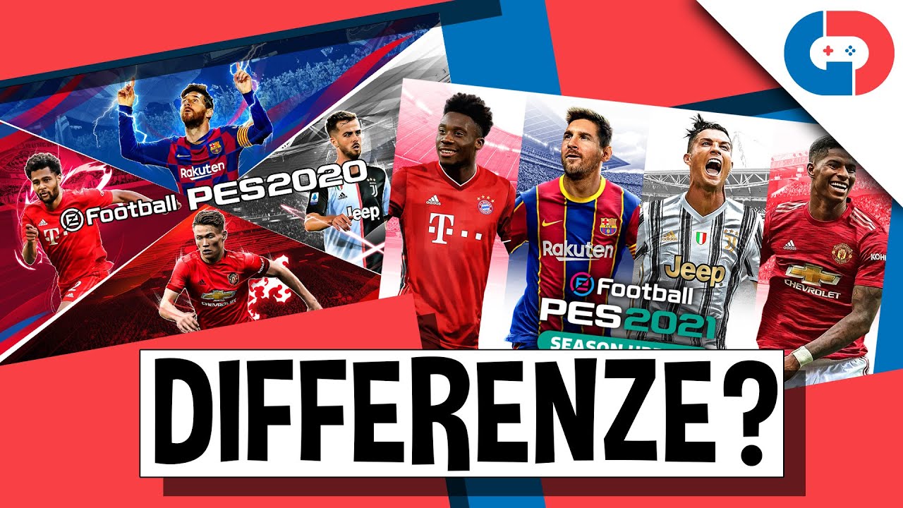 Ci sono differenze? Pes 2020 vs Pes 2021 - YouTube