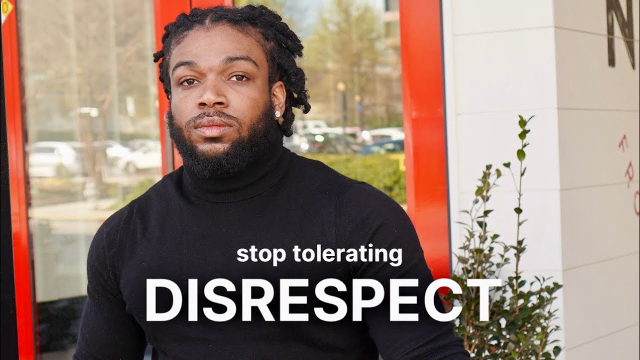 The best way to handle disrespect as a man - YouTube