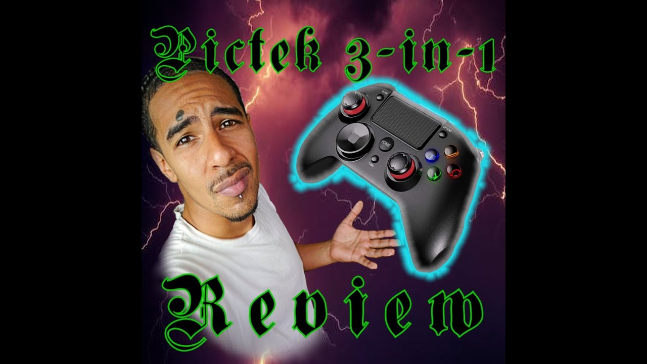 Pictek 3-in-1 Wireless BT Remote Review [+Gameplay] - YouTube