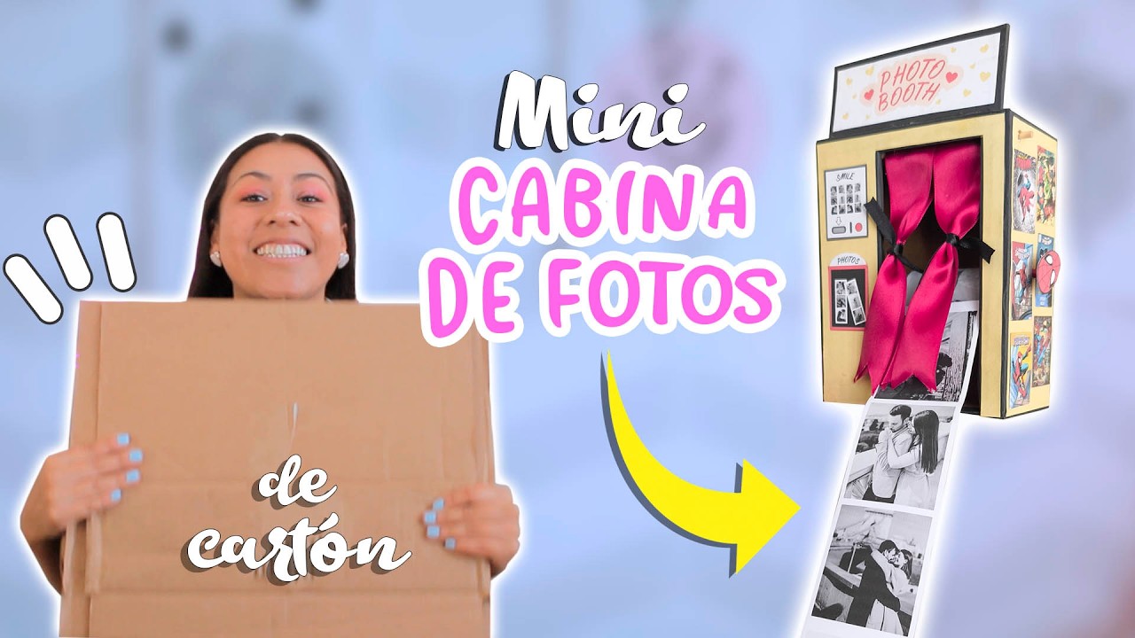 CABINA DE FOTOS Regalo Sorpresa con Moldes Gratis | Tu Diva Creativa - YouTube