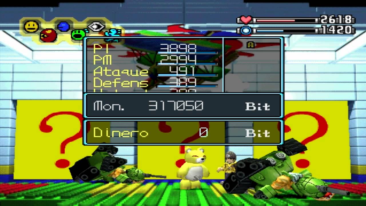 Digimon World - 12. - Monzaemon, Ninjamon, Vademon, Nanimon x2 - La ...