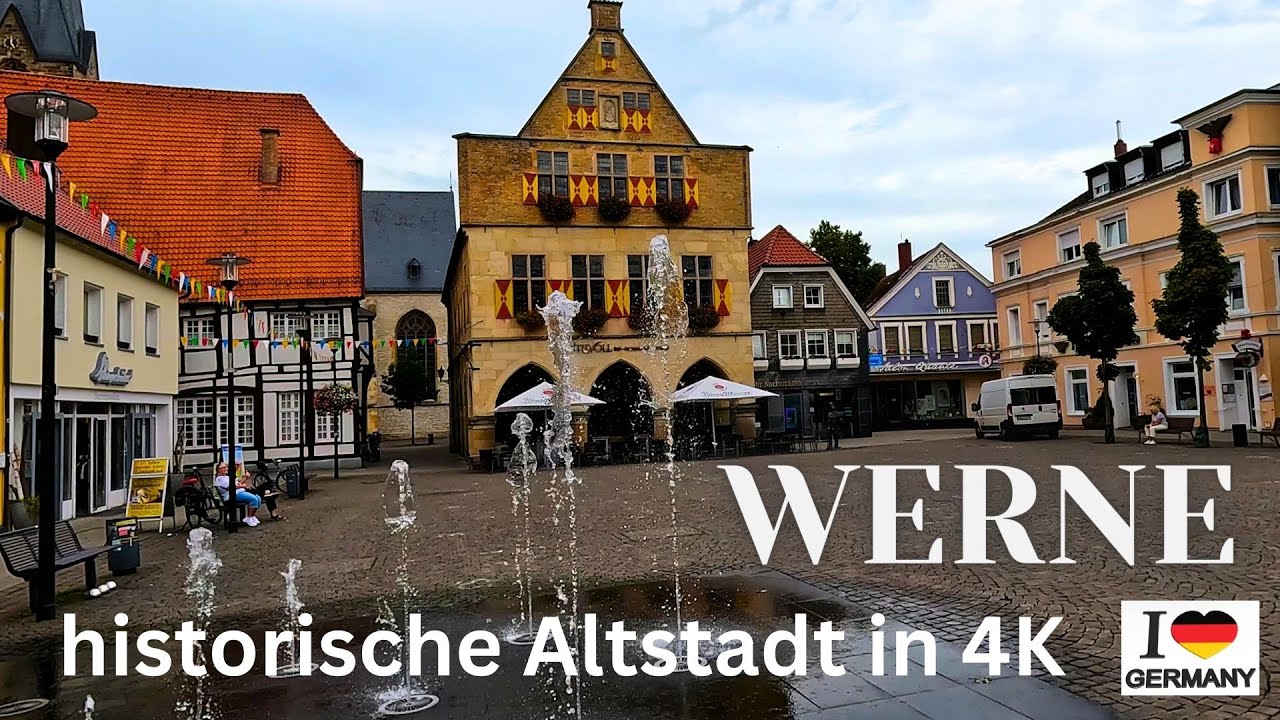 WERNE - Rundgang durch die historische Innenstadt - YouTube