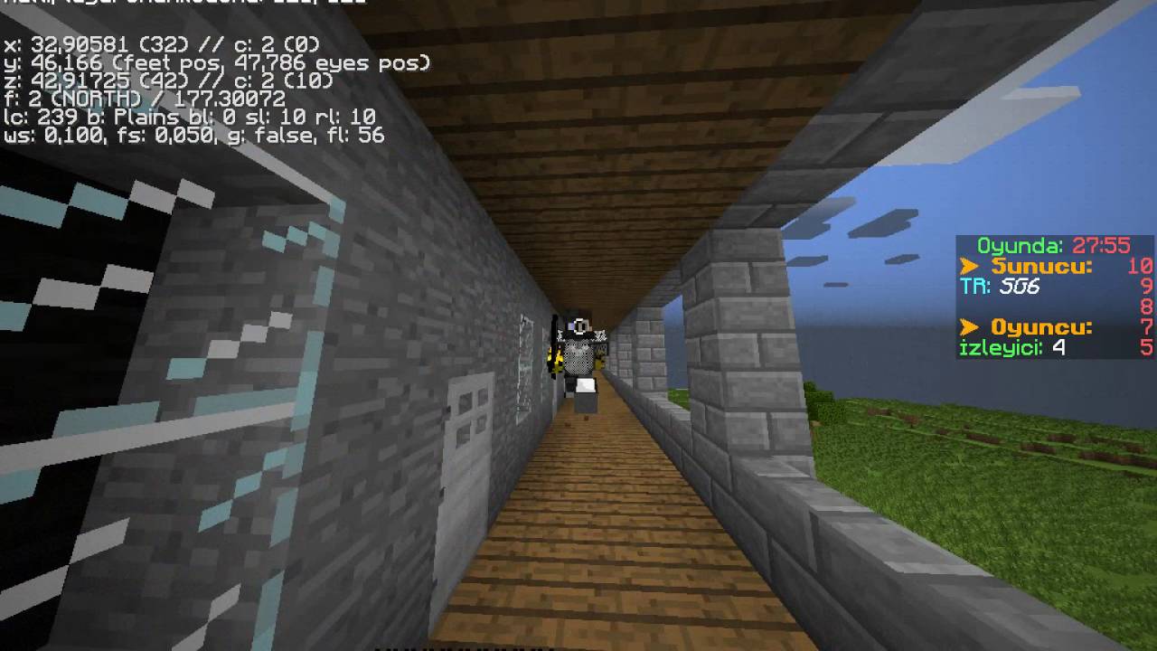 Minecraft bl-1 Hunger Games İlk Video - YouTube