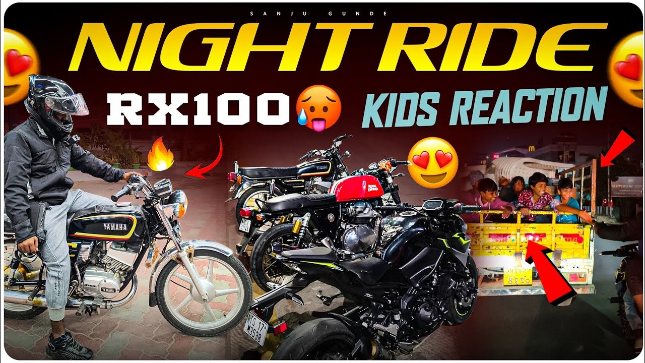 Thrilling Night Ride with Z900, GT 650 & the Iconic RX100 ...