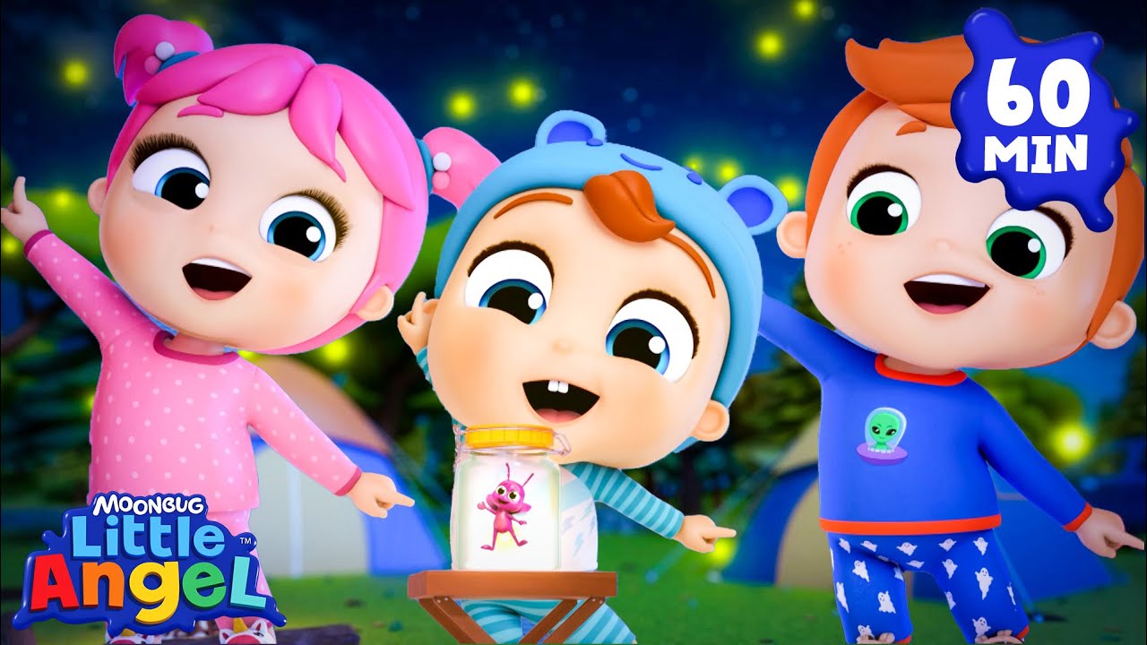 Family Camping Trip | Little Angel | Dance Party Songs 2024 🎤 Sing and ...