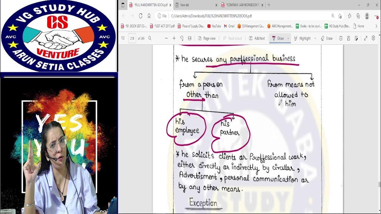 CS ACT,1980- PART C- CS EXECUTIVE JUNE 2023-MISSION JUNE 2023 - YouTube